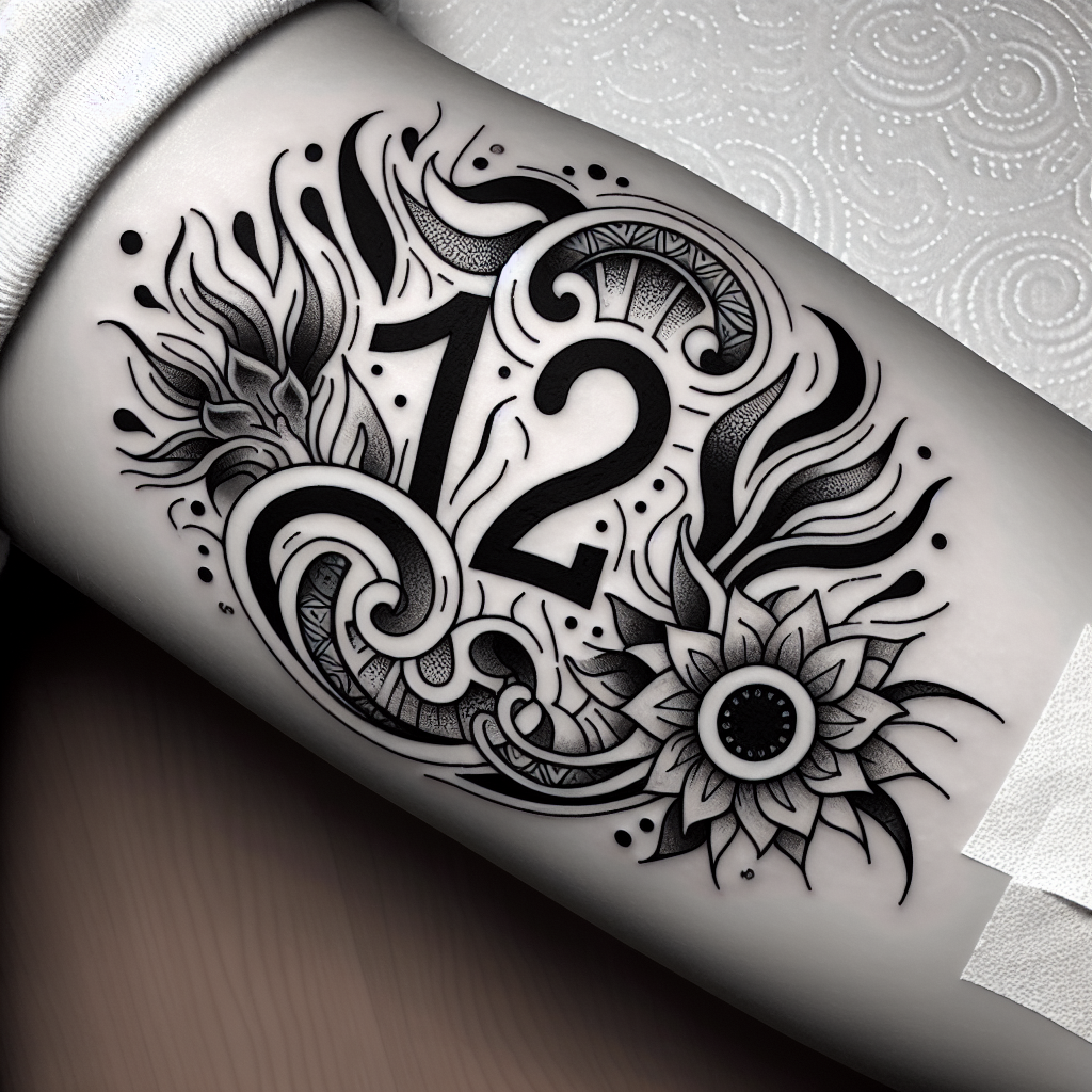 Birth year tattoo ideas - Calaverastattoos.com