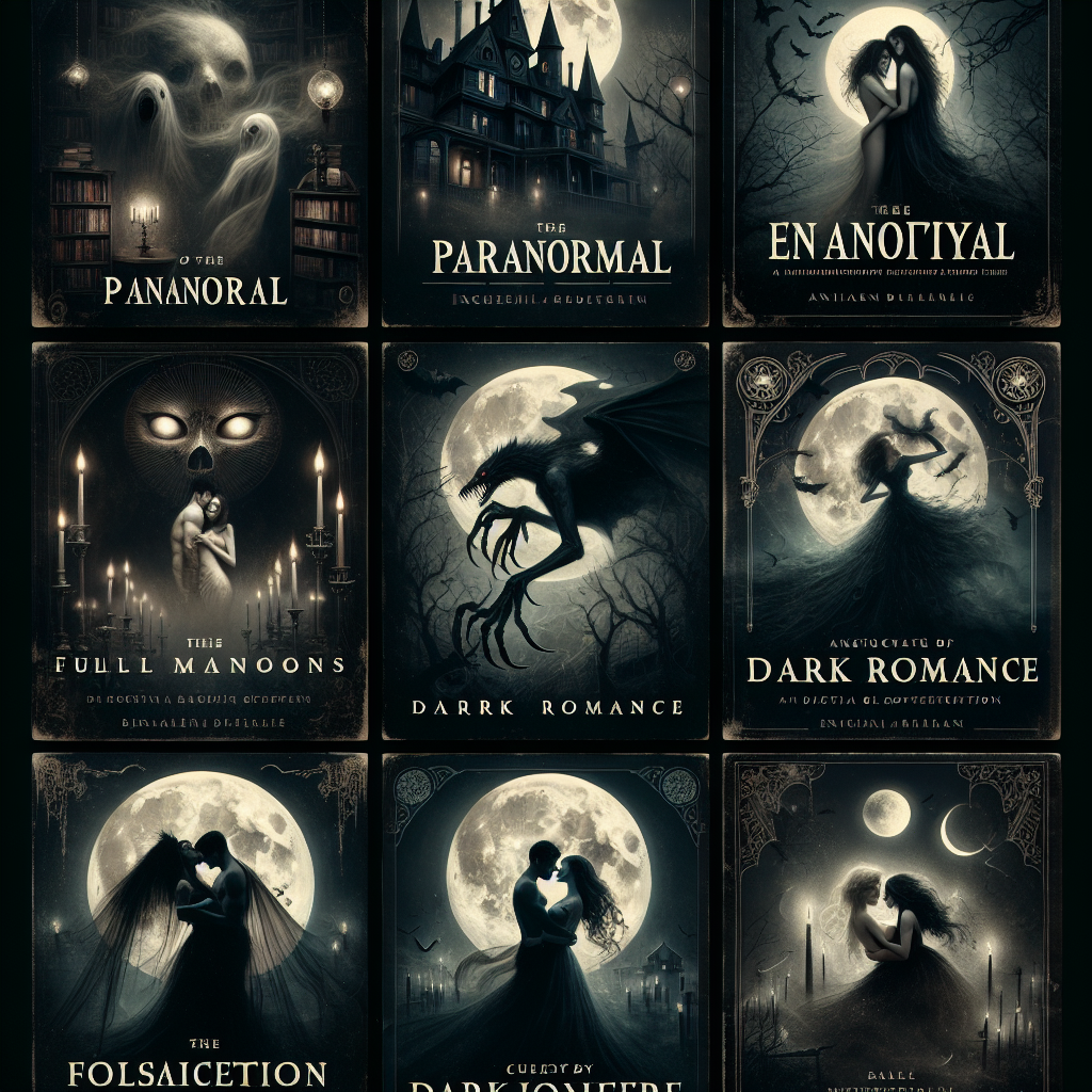 Best Paranormal Book Cover Generator | Vondy