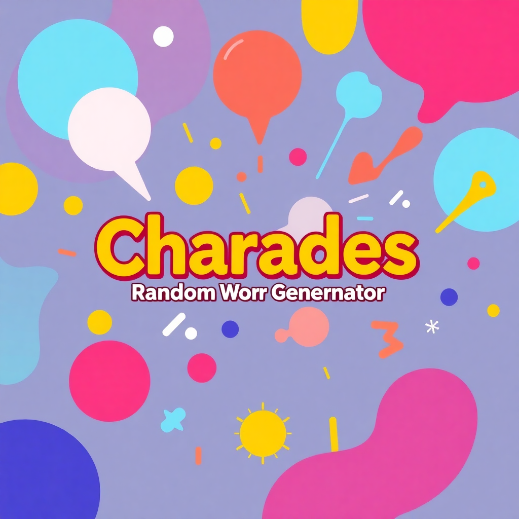 Best Charades Random Word Generator | Vondy