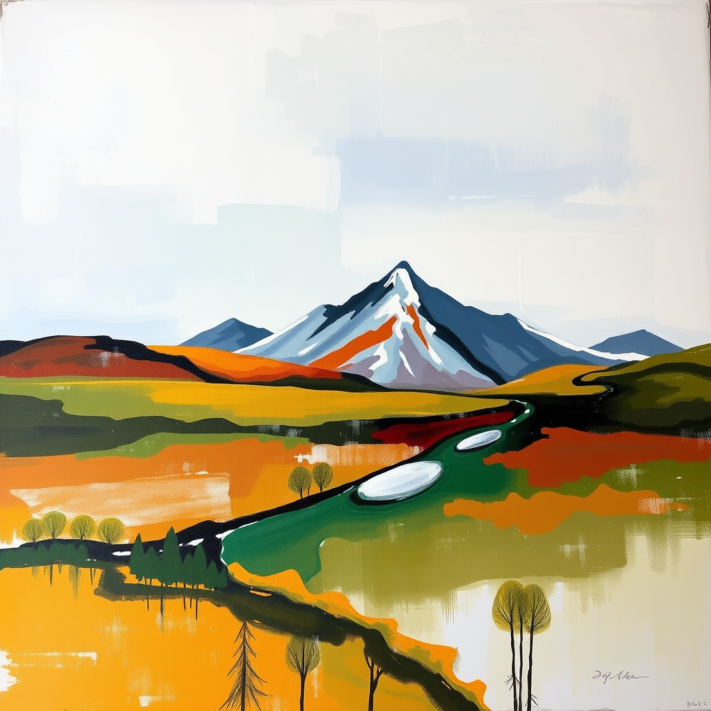Best Abstract Landscape Painting Ideas Vondy