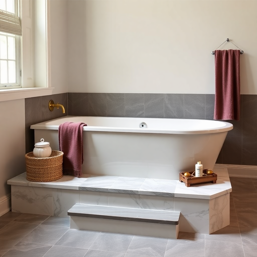 Best Bathtub Steps Design Ideas | Vondy