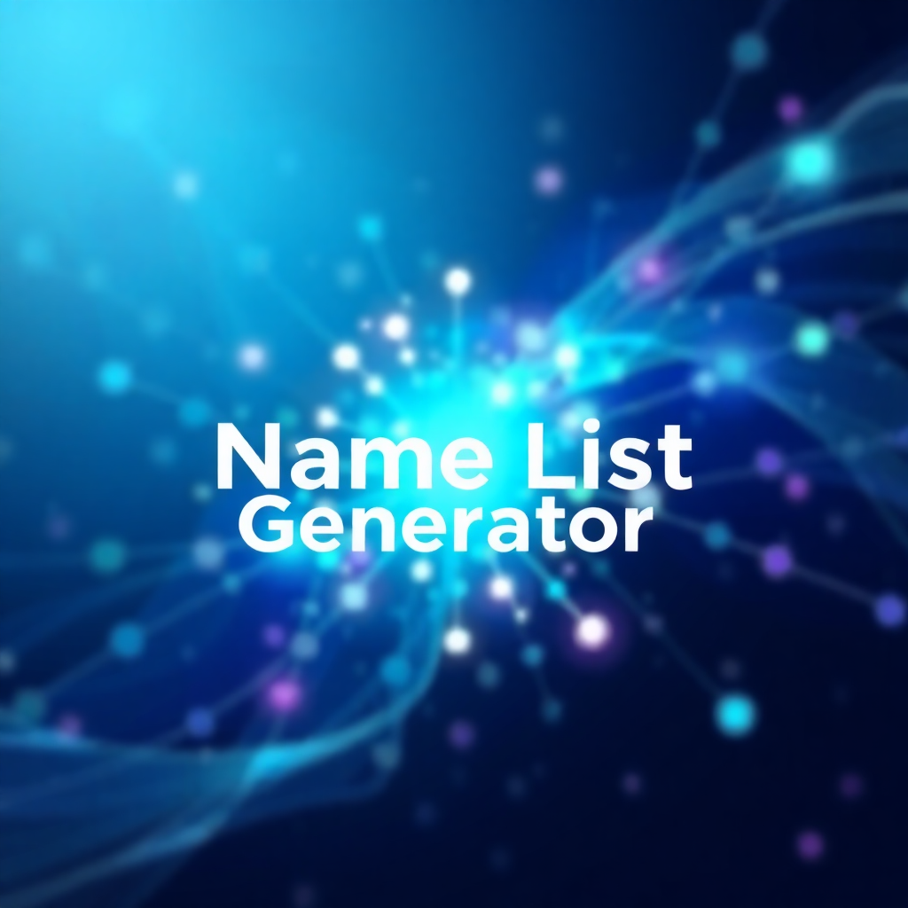 Best Name List Generator | Vondy
