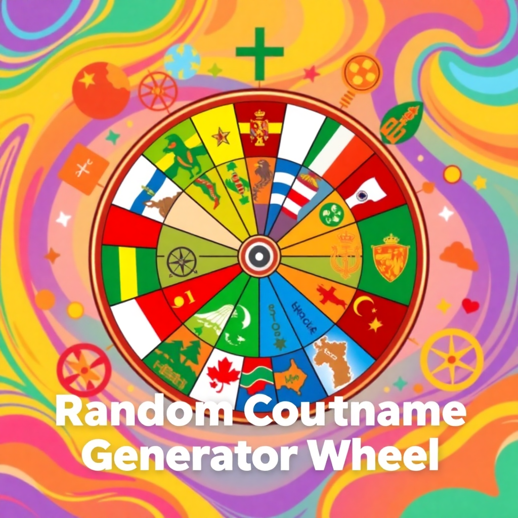 Best Random Country Name Generator Wheel | Vondy