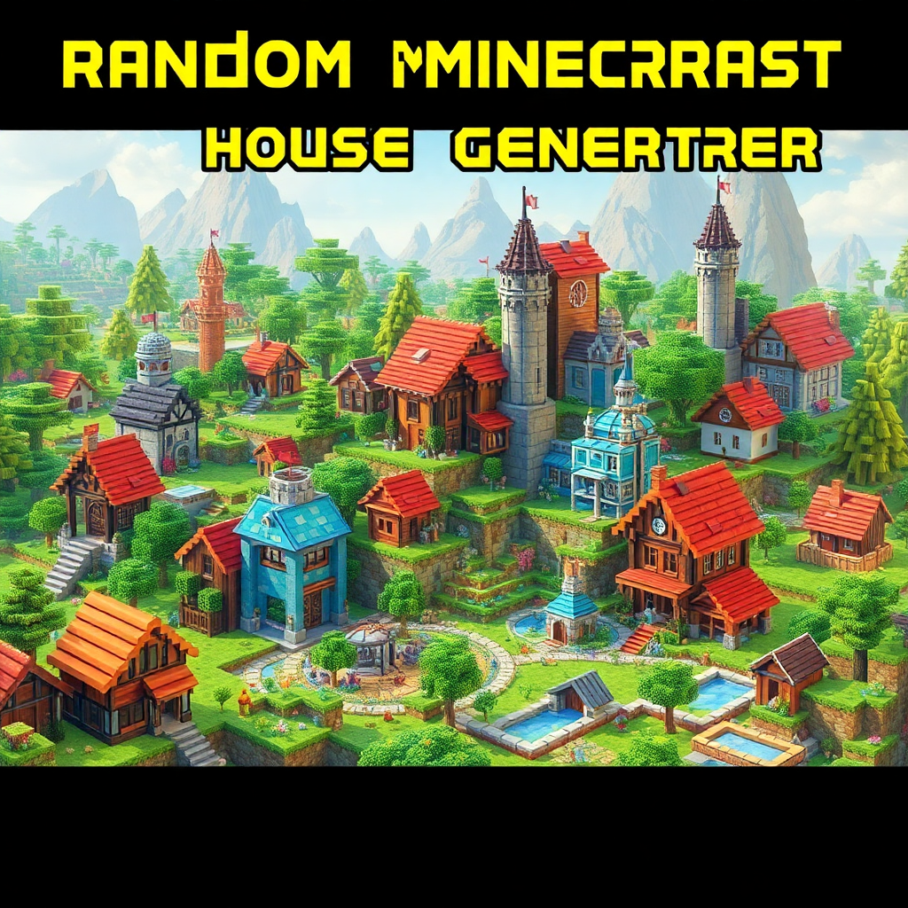 Best Random Minecraft House Generator | Vondy
