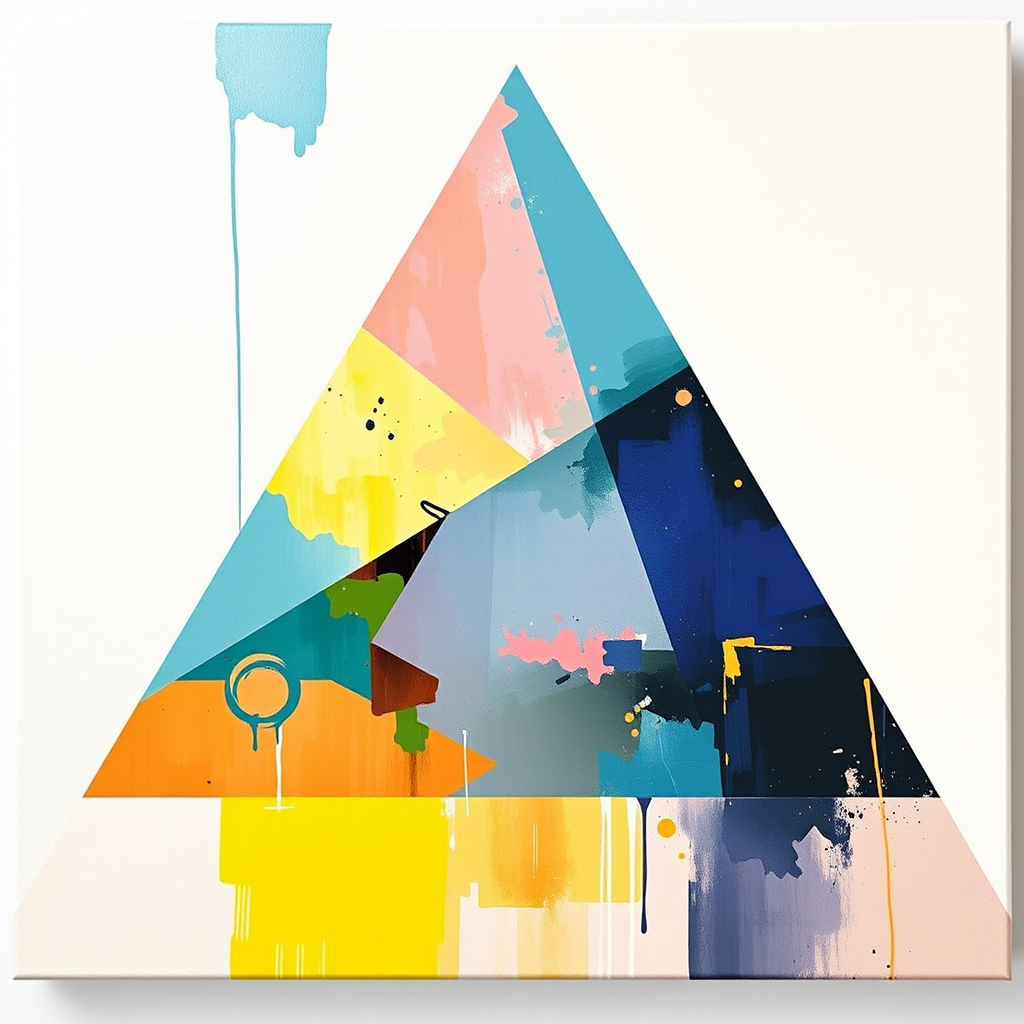 Best Triangle Canvas Painting Ideas | Vondy