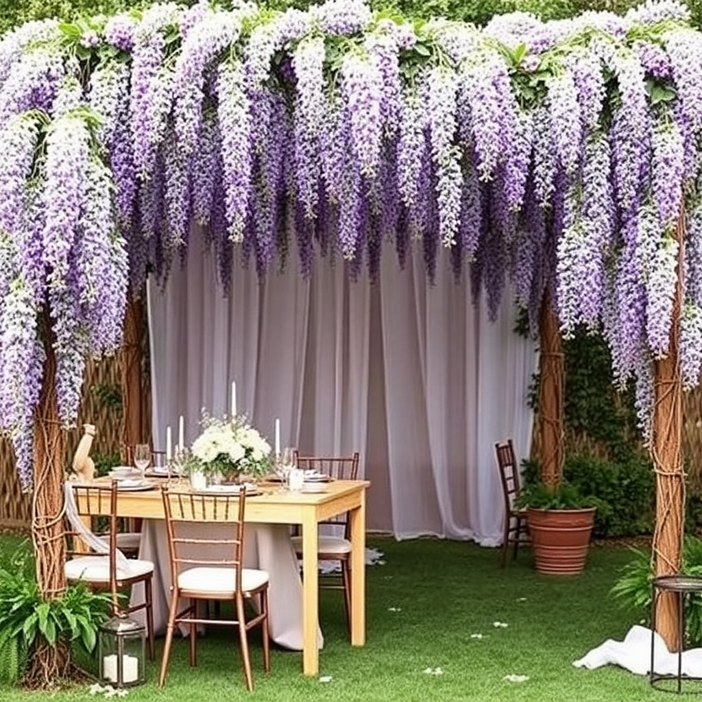 Wisteria wedding arch 60 photos - Astyledwedding.com