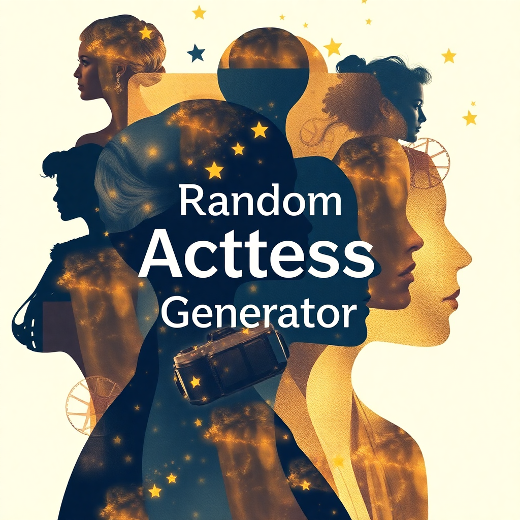 Best Random Actress Generator | Vondy