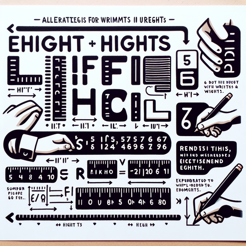 How To Write Heights | Vondy