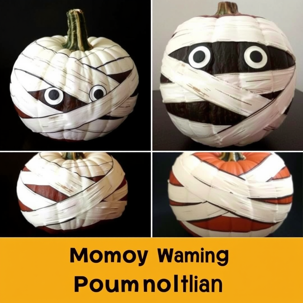 Best Mummy Pumpkin Painting Ideas | Vondy