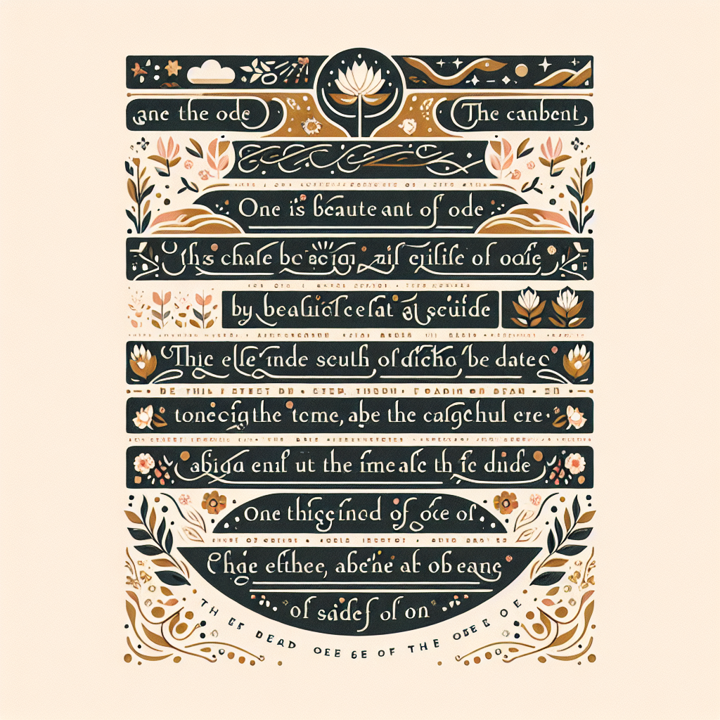 Best Ode Generator | Vondy