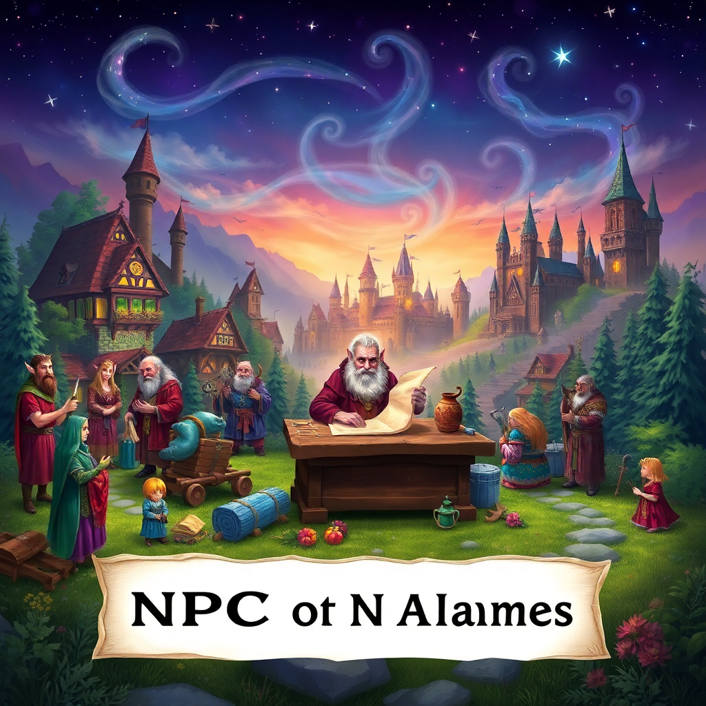 Best Dnd Npc Name Generator | Vondy