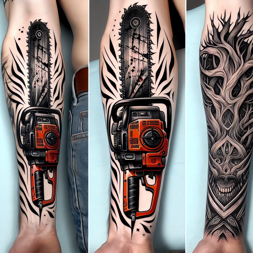 Best Chainsaw Tattoo Ideas | Vondy
