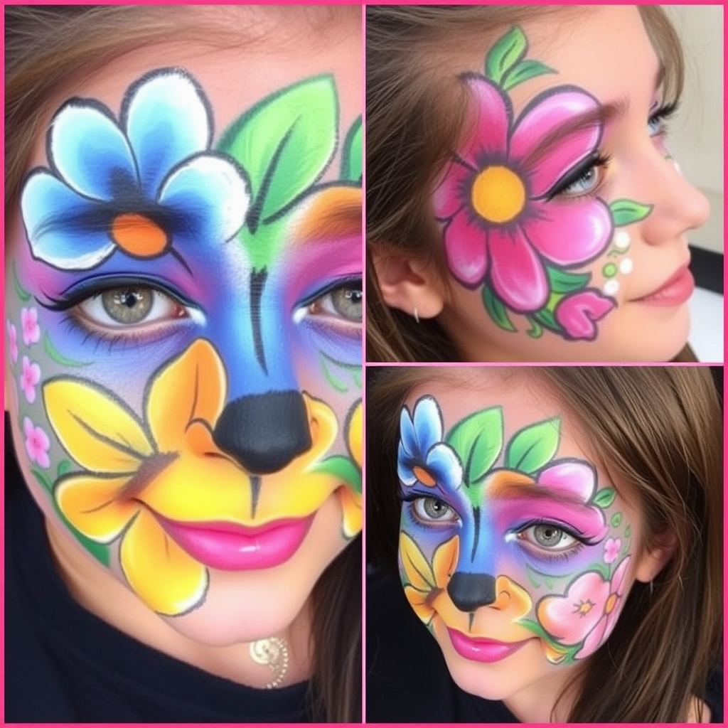Best Flower Face Painting Ideas | Vondy
