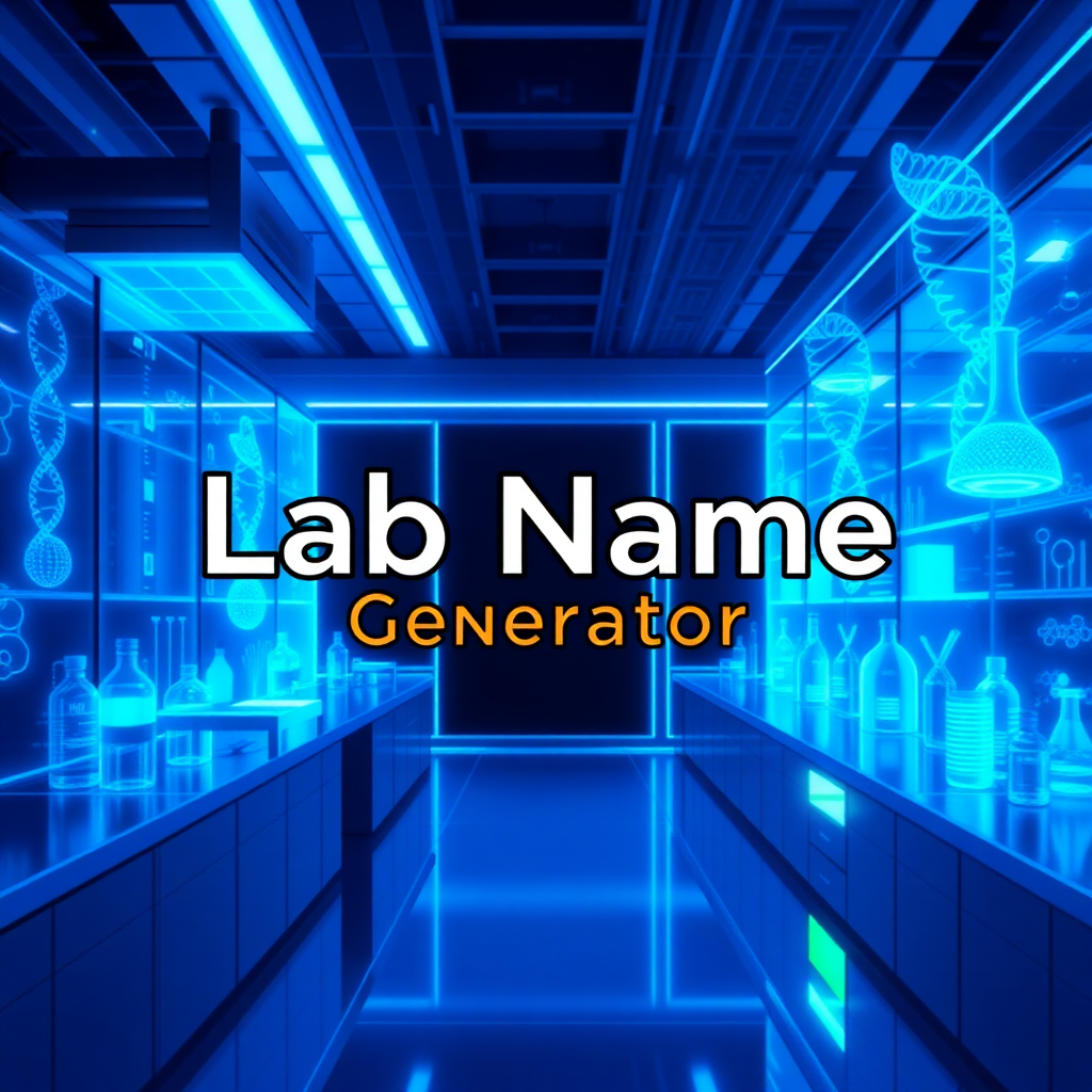 Best Lab Name Generator | Vondy