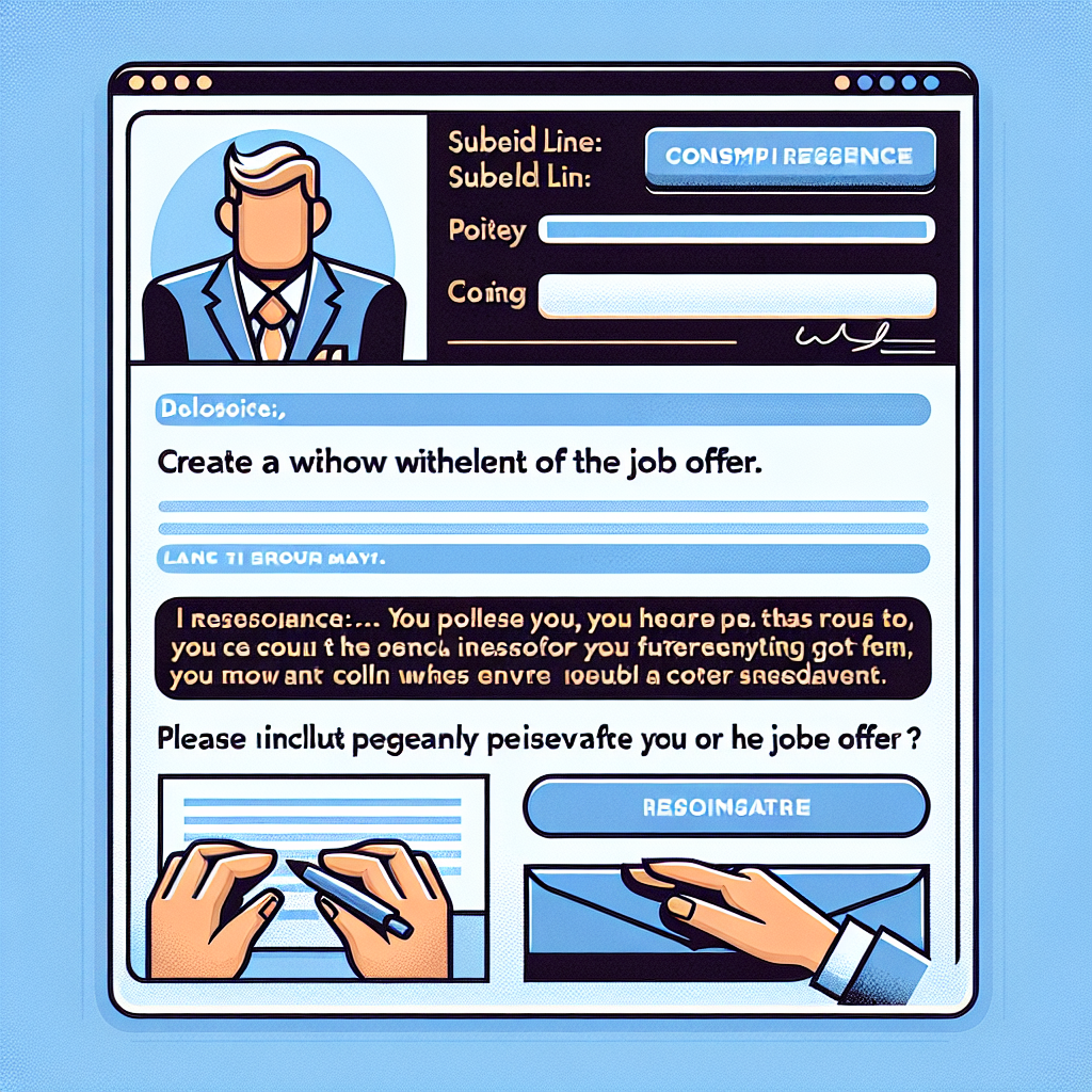 Best Withdraw Offer Email Template | Vondy