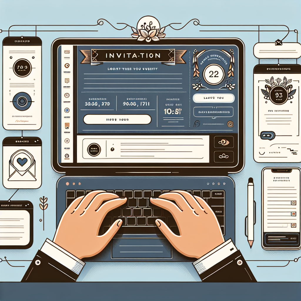 Best Responsive Email Invite Template | Vondy