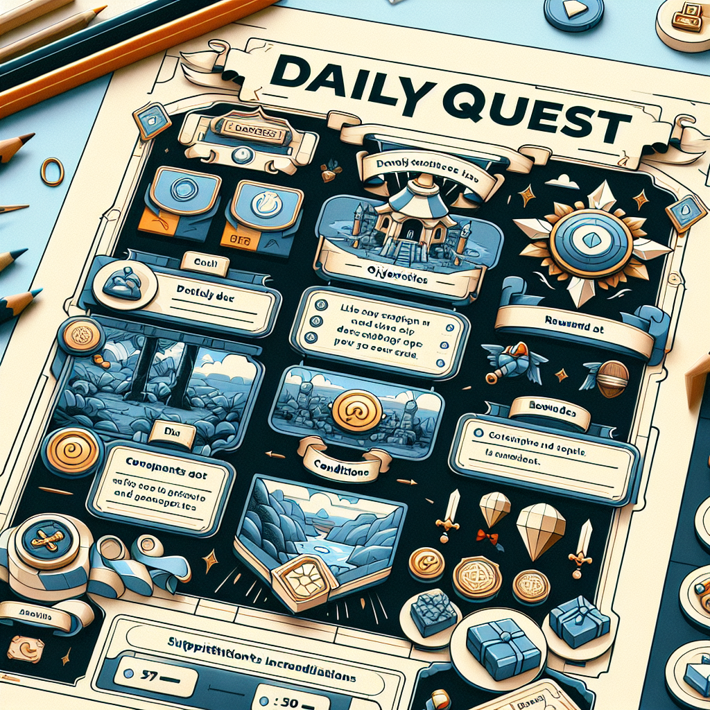 Best Game Daily Quest Ui Generator | Vondy