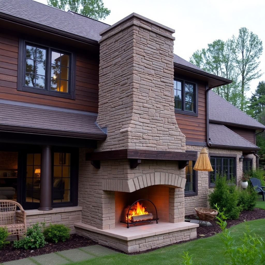 Best Exterior Chimney Design Ideas | Vondy