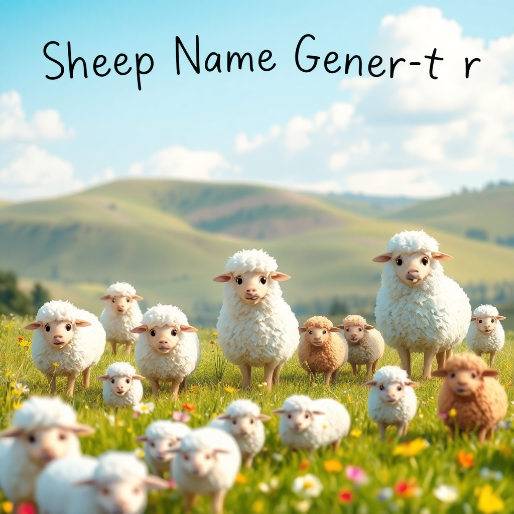 Best Sheep Name Generator | Vondy