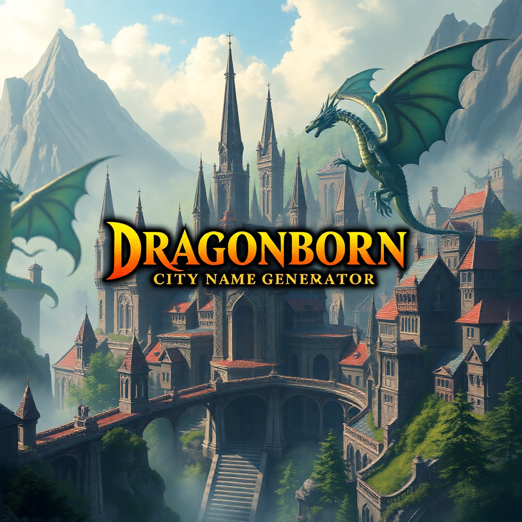 Best Dragonborn City Name Generator | Vondy