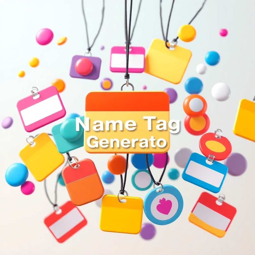 Best Free Name Tag Generator | Vondy