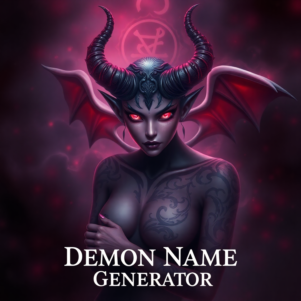 Best Lust Demon Name Generator | Vondy