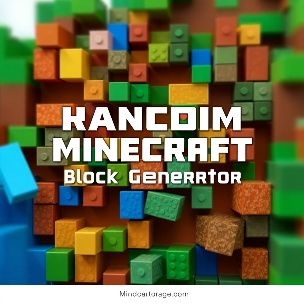 Best Random Minecraft Block Generator 1.20 | Vondy