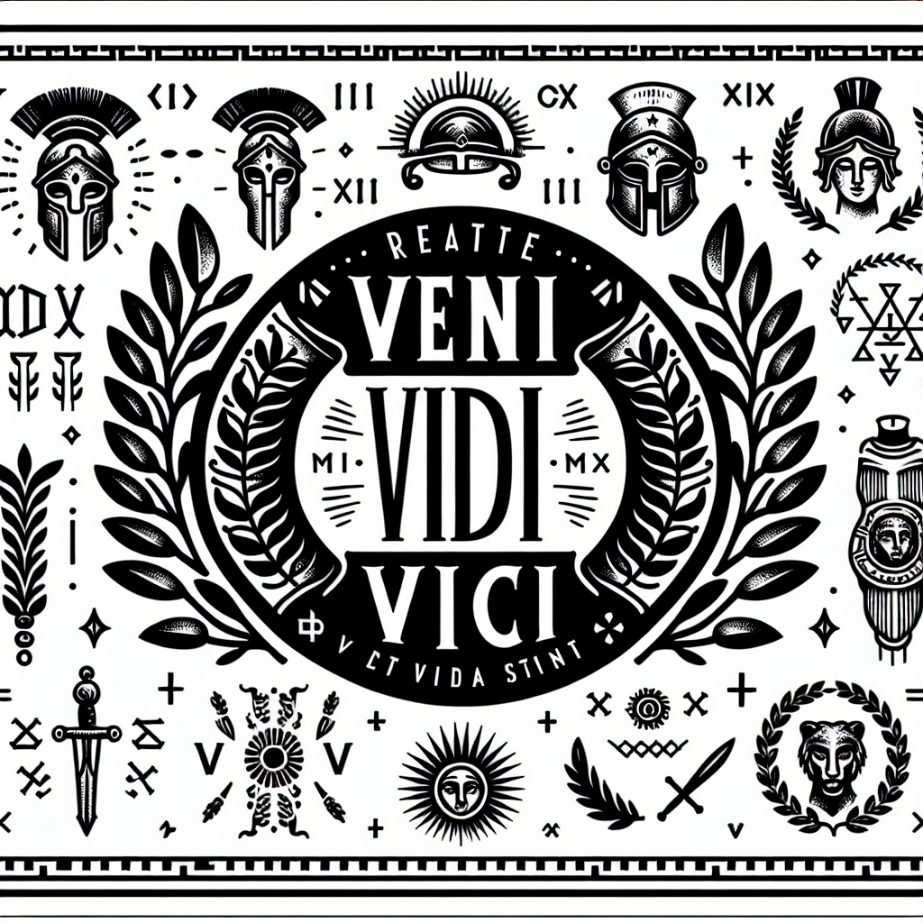 Best Veni Vidi Vici Tattoo Ideas | Vondy