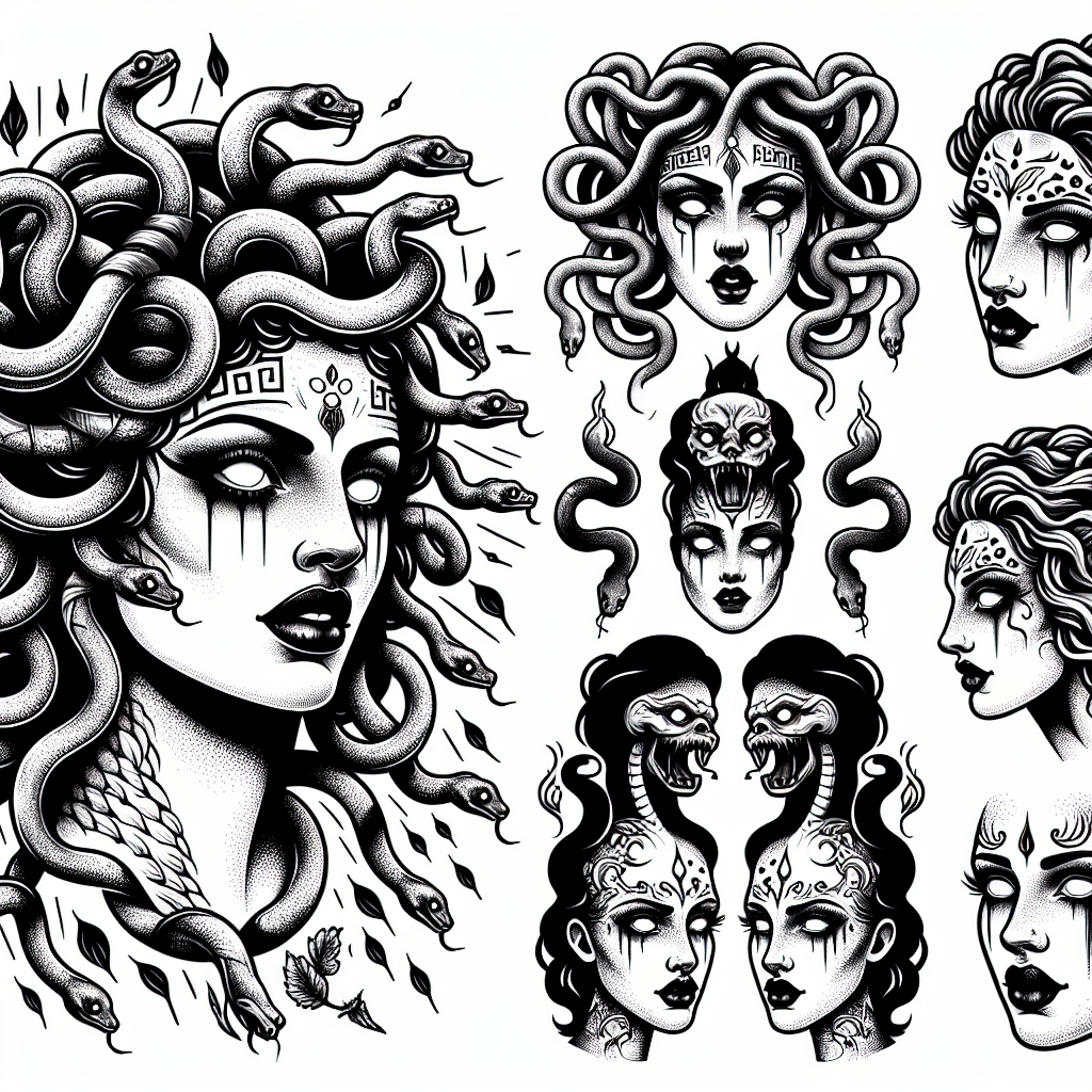 Best Beautiful Medusa Tattoo Ideas | Vondy