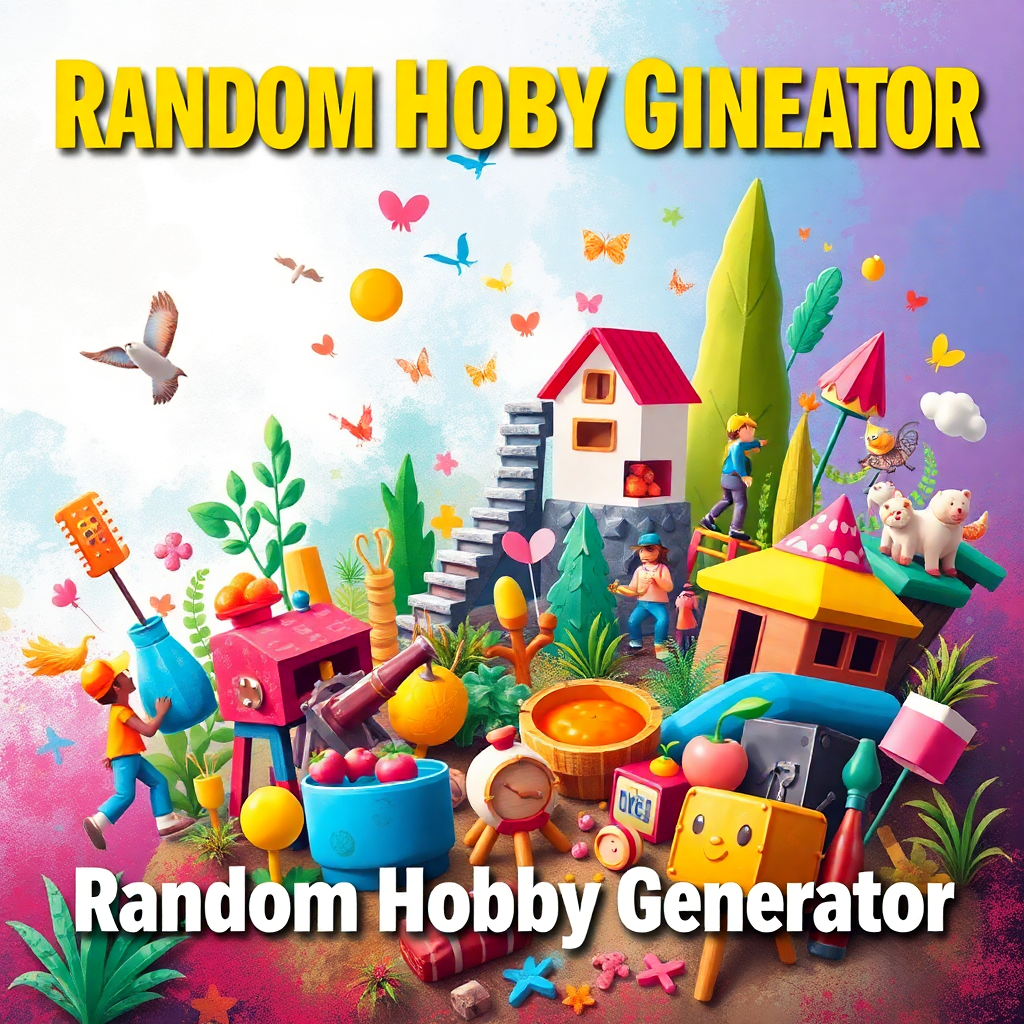 Best Random Hobby Generator | Vondy