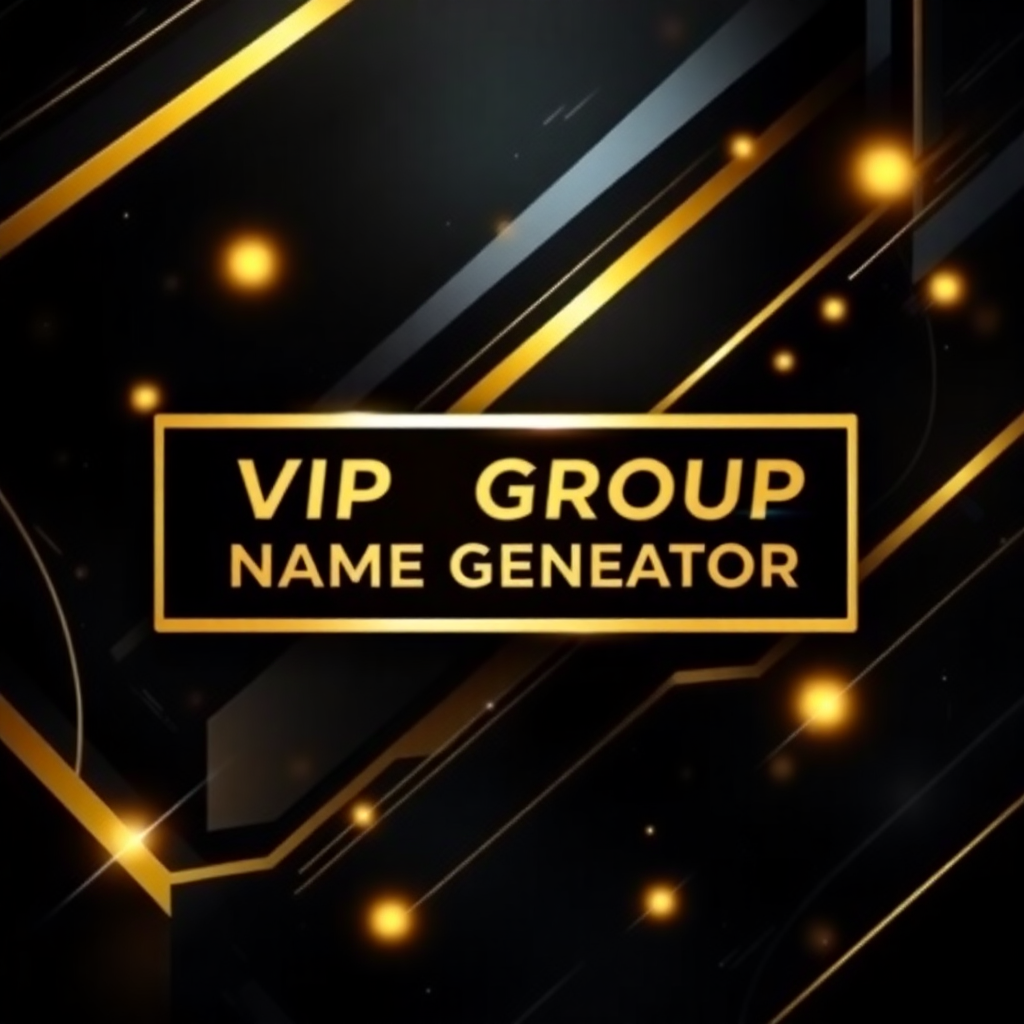 Best Vip Group Name Generator | Vondy