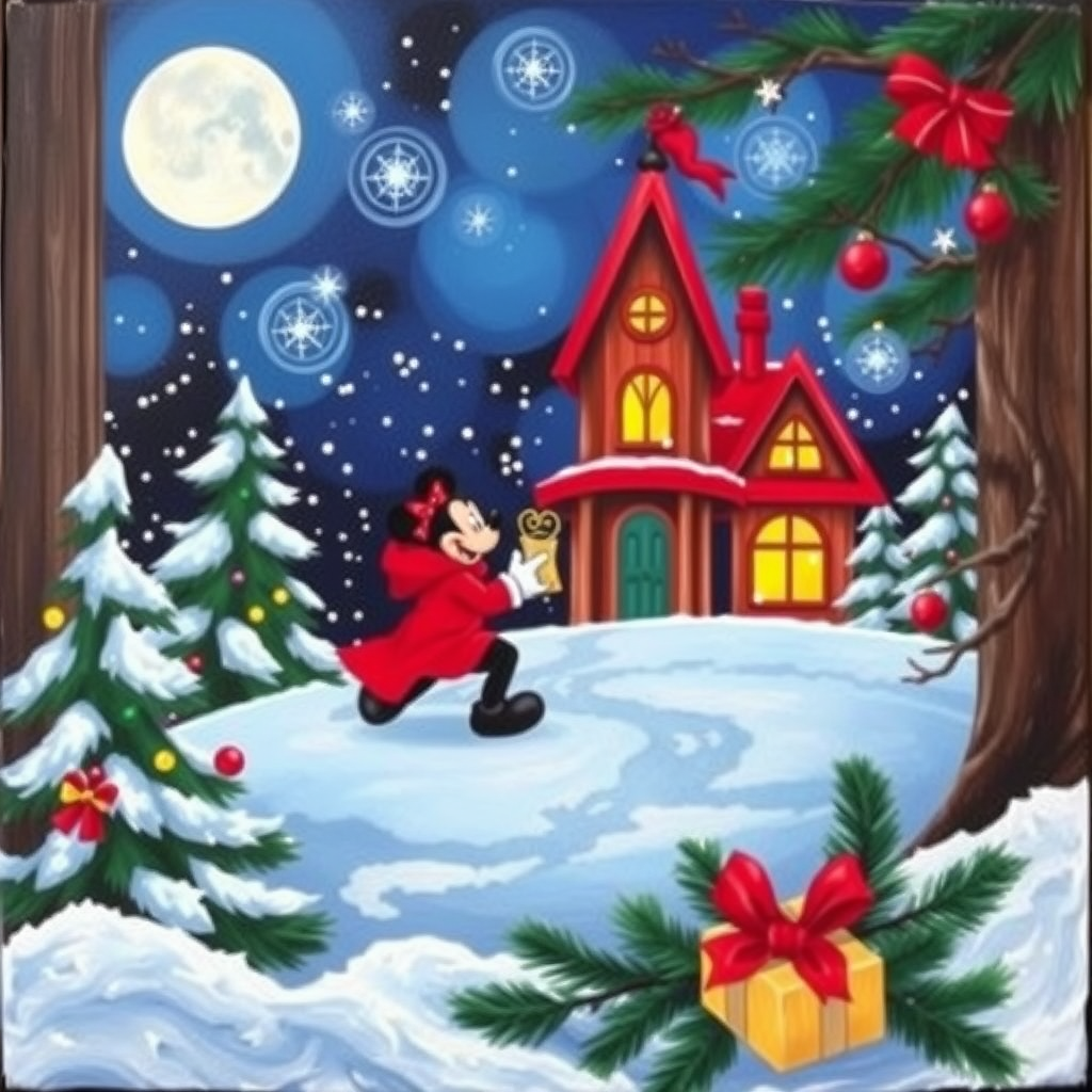 Best Disney Christmas Painting Ideas | Vondy