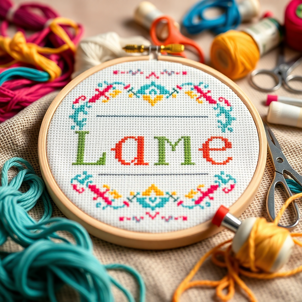 Best Cross Stitch Name Generator | Vondy