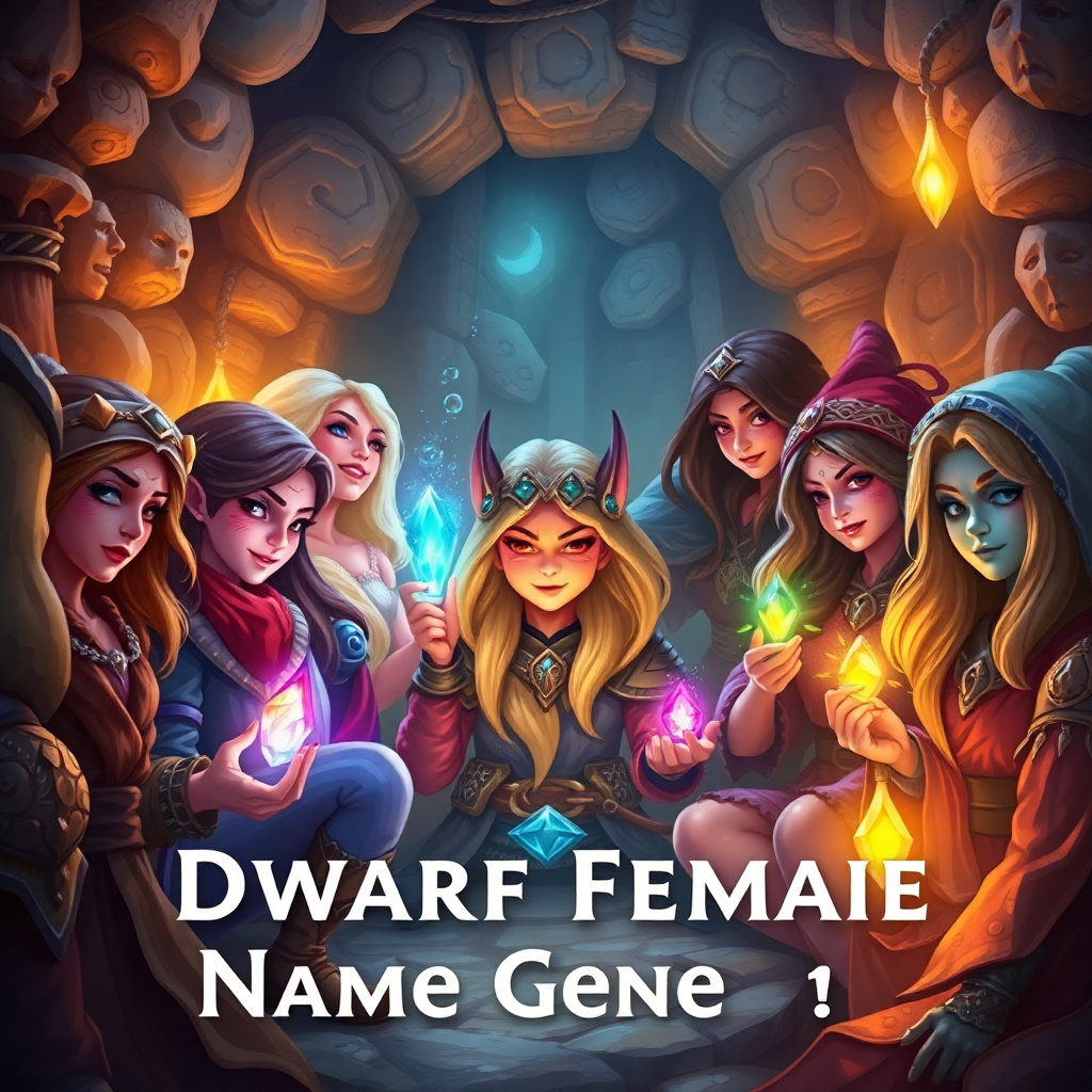 Best Dwarf Female Name Generator | Vondy