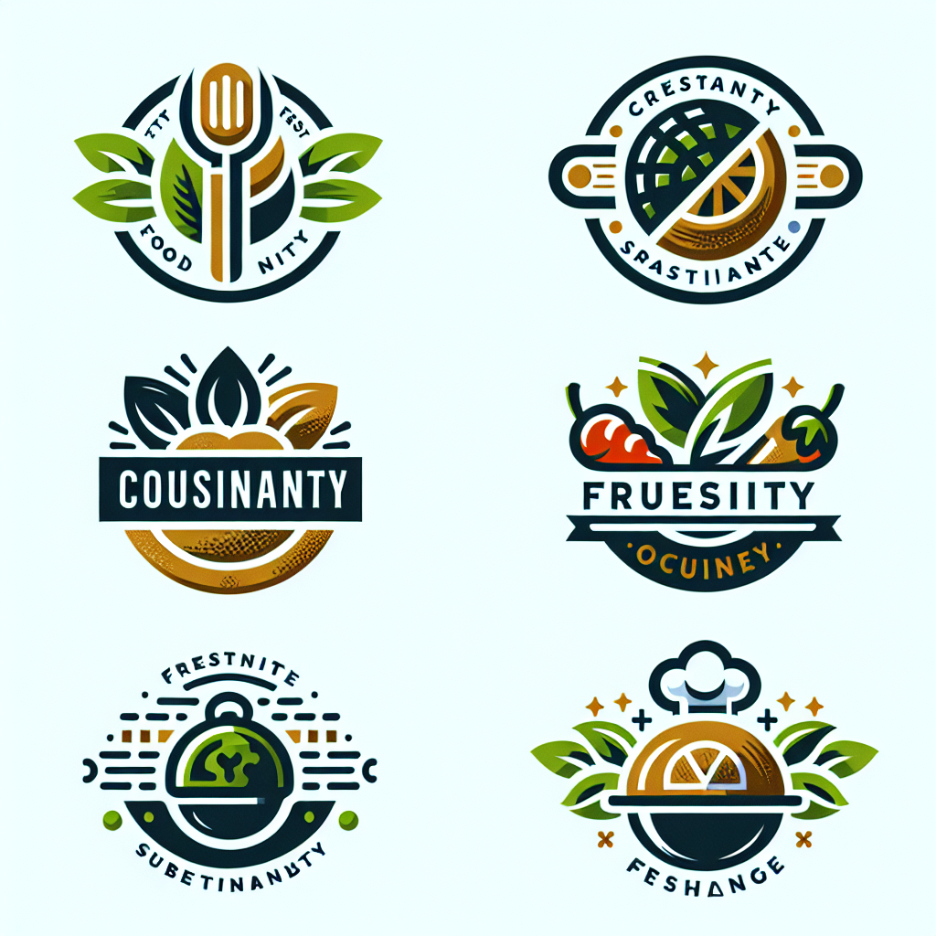Best Modern Food Logo Design Ideas | Vondy