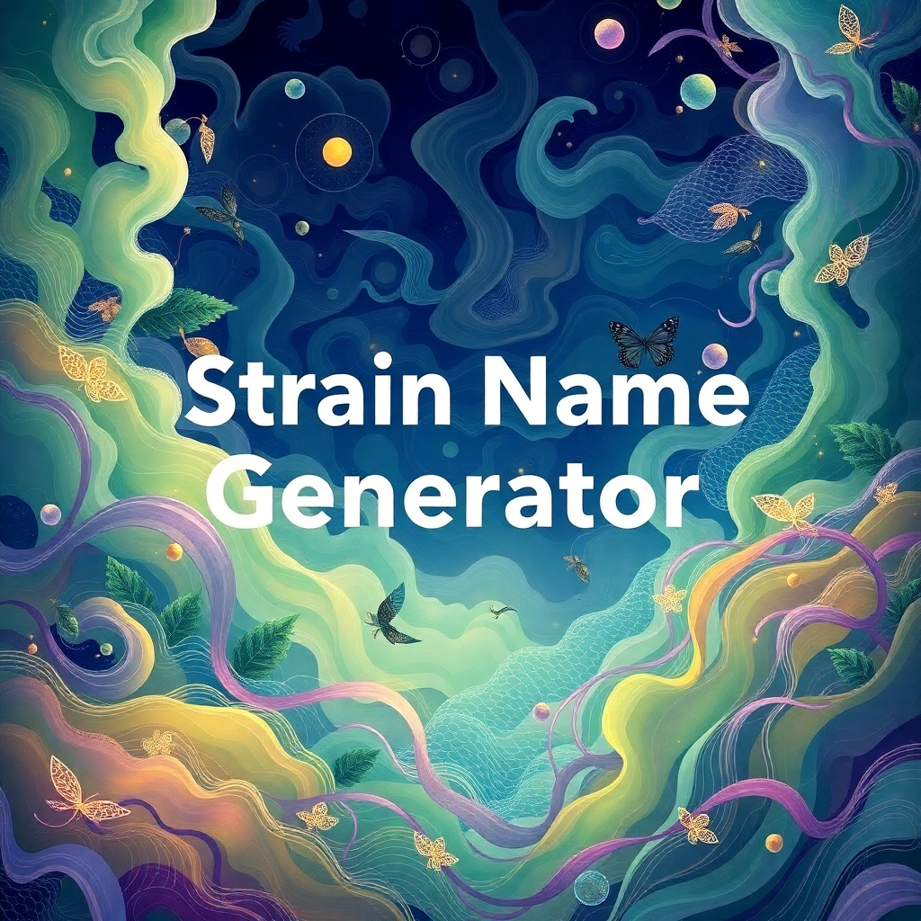 Best Strain Name Generator | Vondy