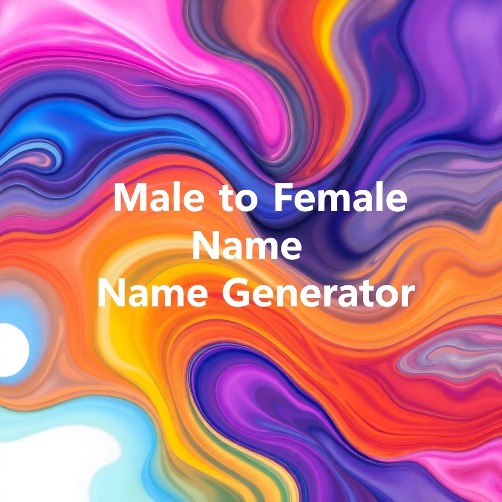 Best Male To Female Name Generator | Vondy