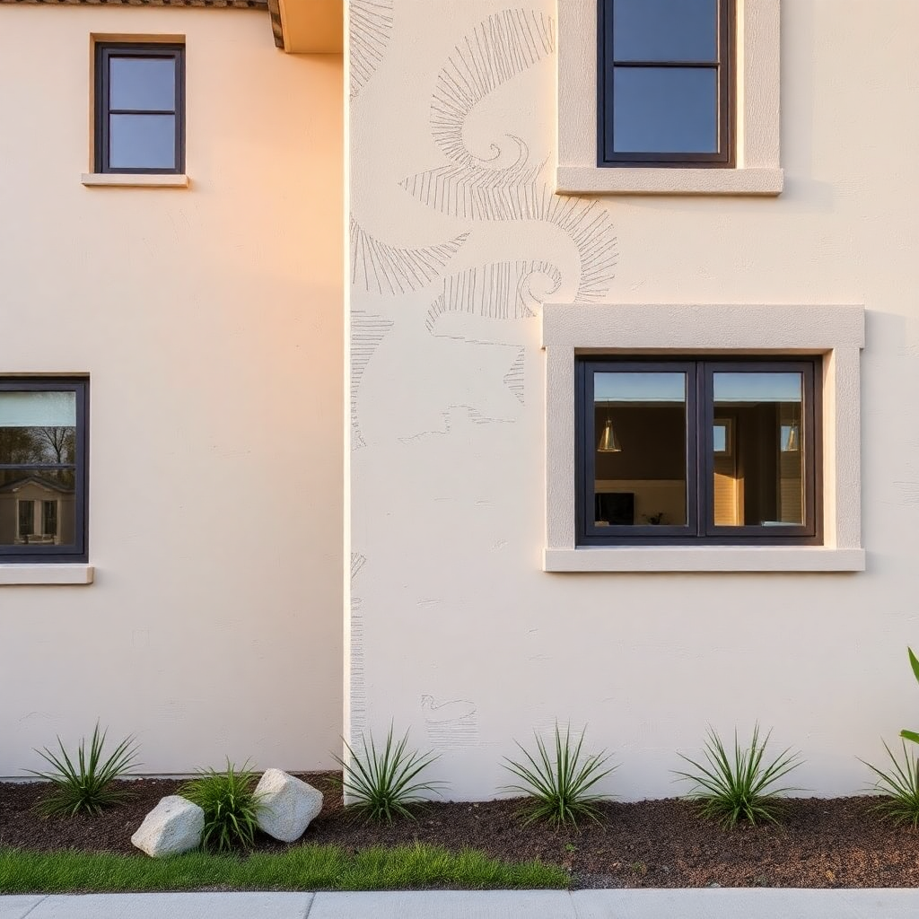 Best Exterior Stucco Wall Design Ideas | Vondy