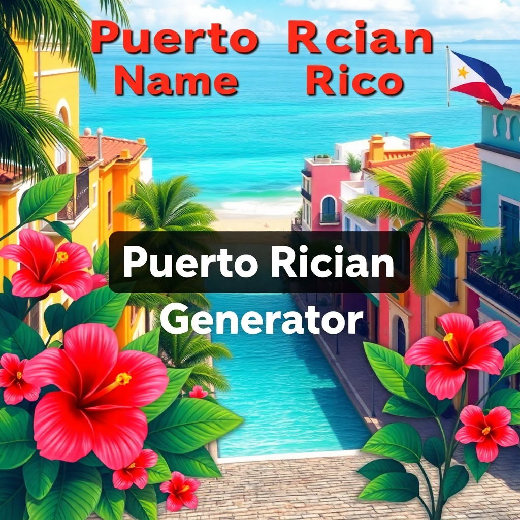 Best Puerto Rican Name Generator | Vondy Best Puerto Rican Name Generator | Vondy