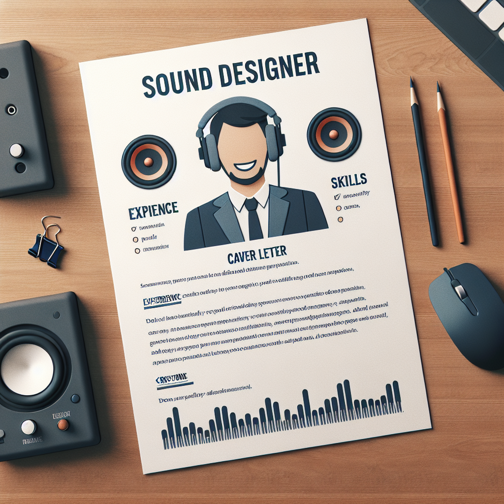 Best Sound Designer Cover Letter Generator | Vondy