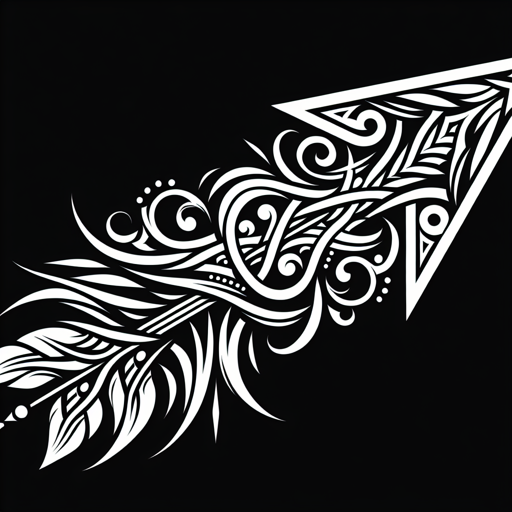 Best Tribal Fusion Arrow Tattoo Generator | Vondy
