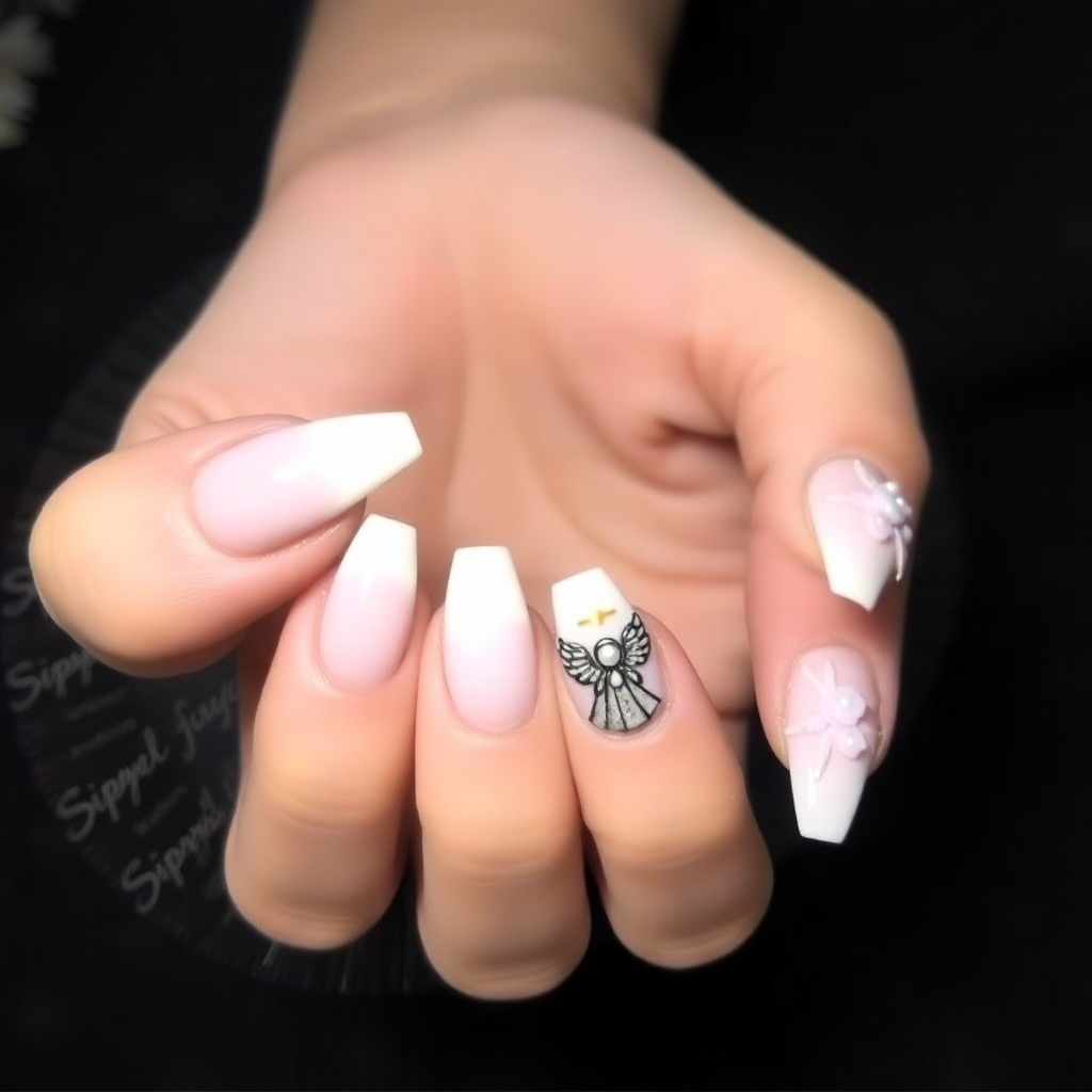 Best Angel Nail Design Ideas | Vondy