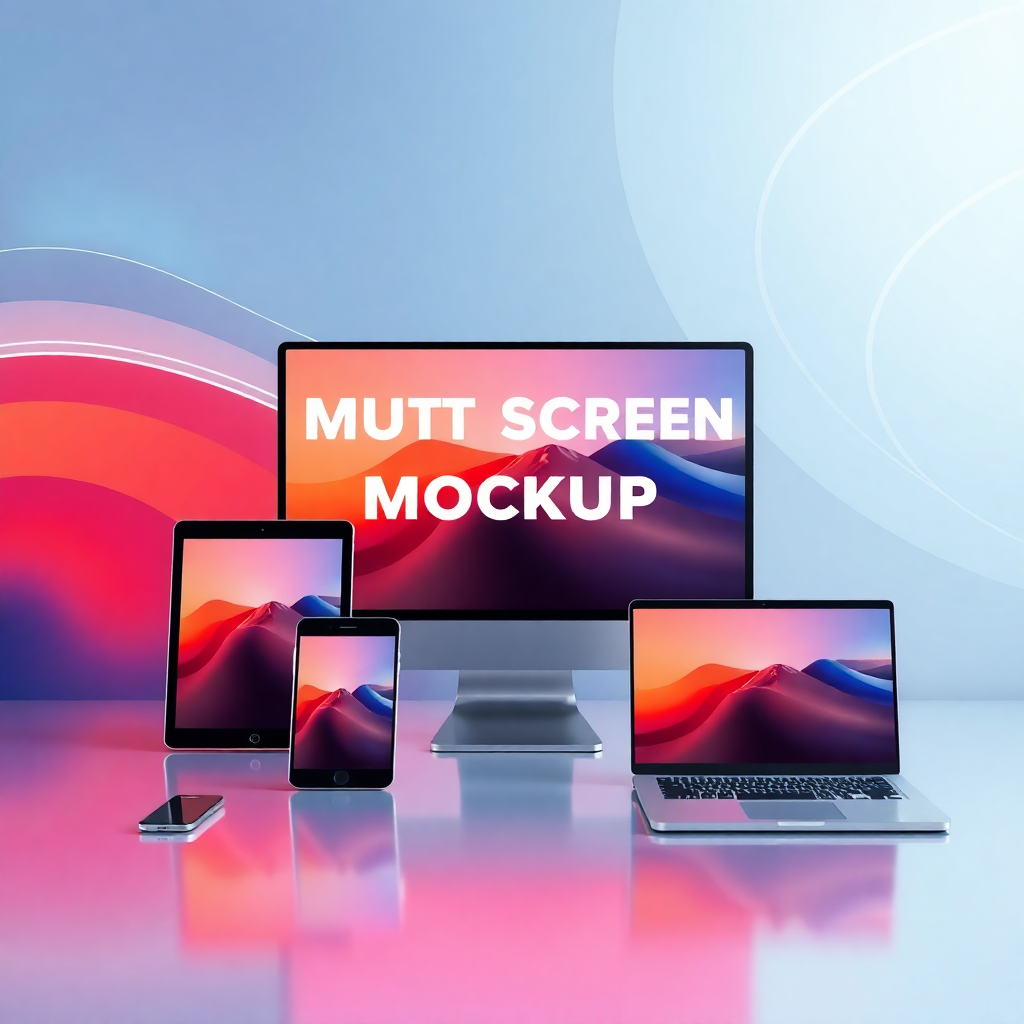 Best Multi Screen Mockup | Vondy
