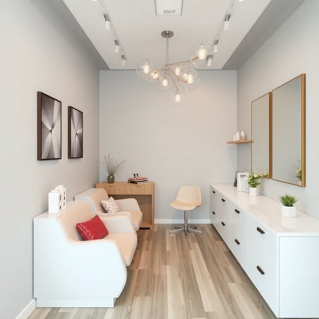 Best Small Nails Salon Design Ideas | Vondy