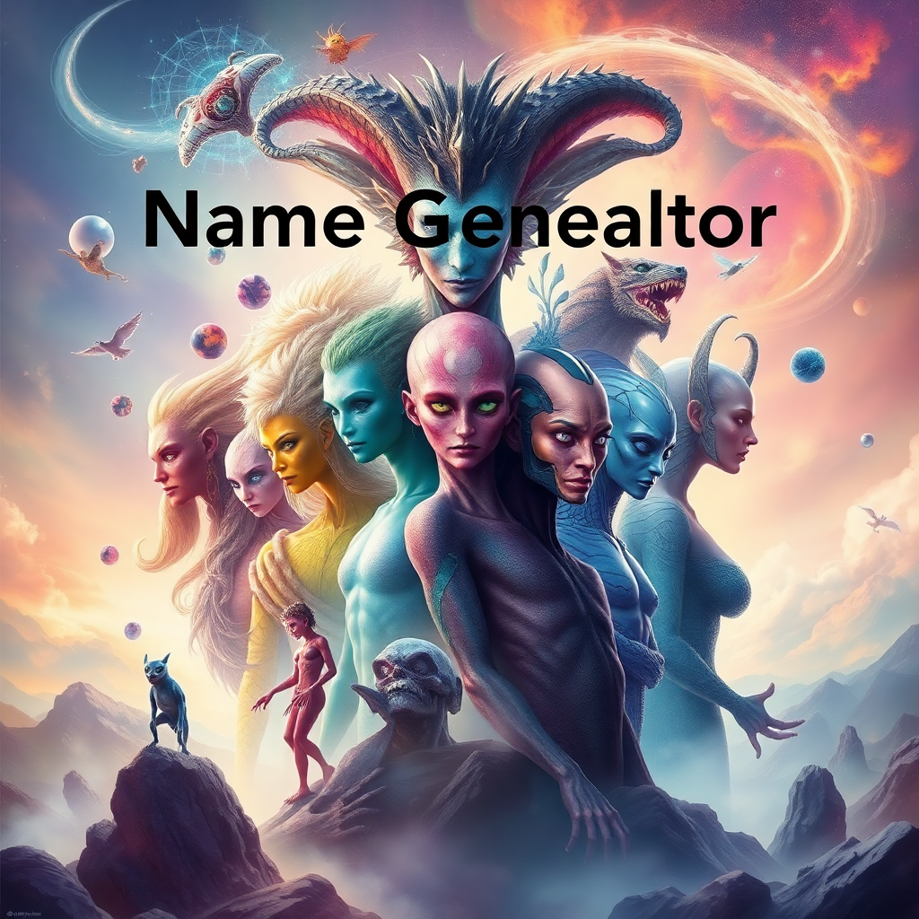 Best Humanoid Species Name Generator | Vondy