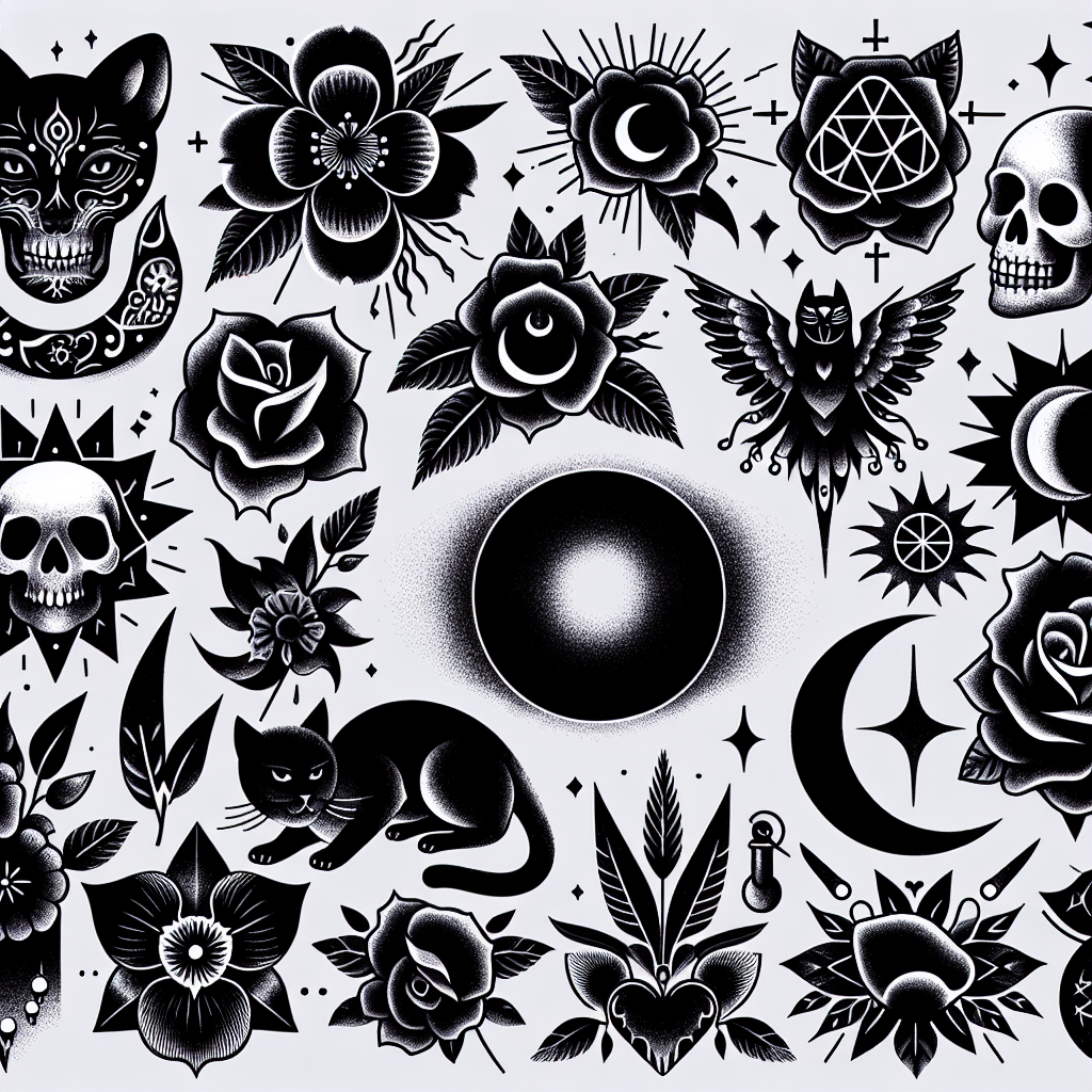 Best Dark Flash Tattoo Ideas | Vondy