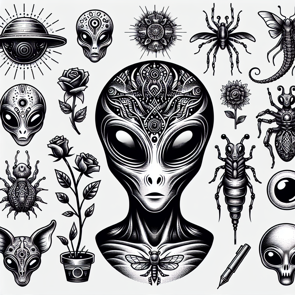 Best Cute Alien Tattoo Ideas | Vondy