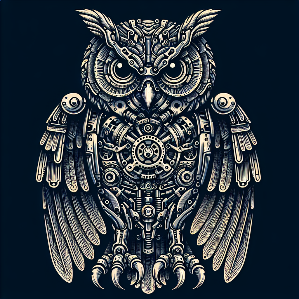 Biomechanical Owl Tattoos Sleeve Tattoo By Julien Thibers | Post 19850