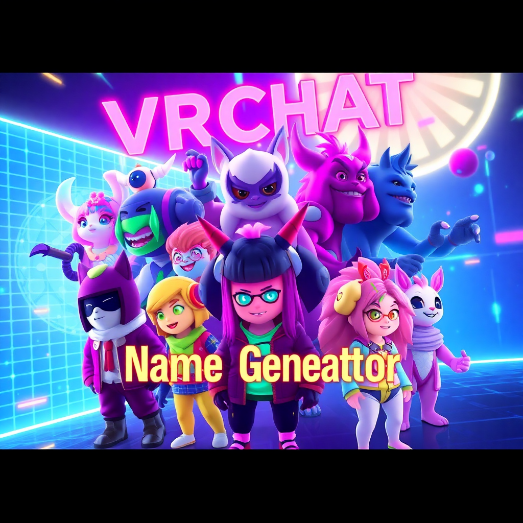 Best Vrchat Name Generator | Vondy