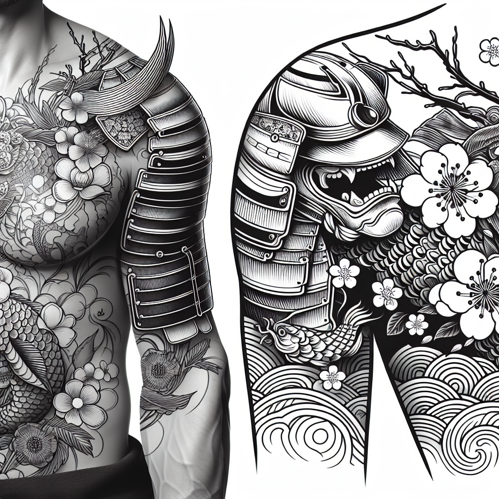 Best Japanese Shoulder Tattoo Generator | Vondy